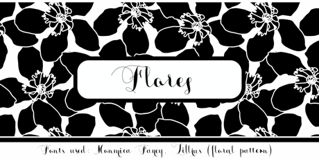 Flower Petal Font