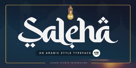Arabic Handwritten Font Introducing Zael: A Unique Arabic Typeface