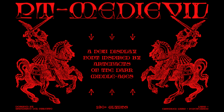 Middelaldersk Gotisk Font