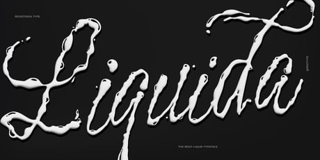 Liquid Letter Type