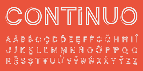 Open Face Fonts