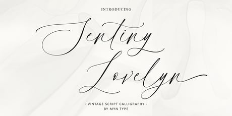 Curly Script Font