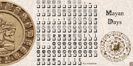 Mayan Culture Font