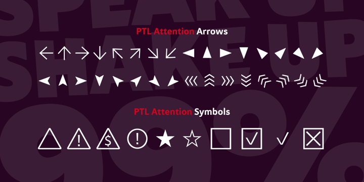PTL Attention Font | Webfont & Desktop | MyFonts
