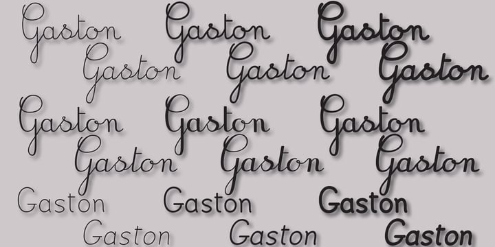 Gaston Font | Webfont & Desktop | MyFonts