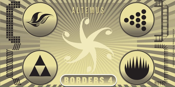 Altemus Borders Font | Webfont & Desktop | MyFonts