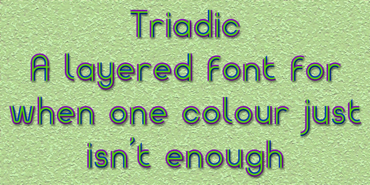 Triadic Font | Webfont & Desktop | MyFonts
