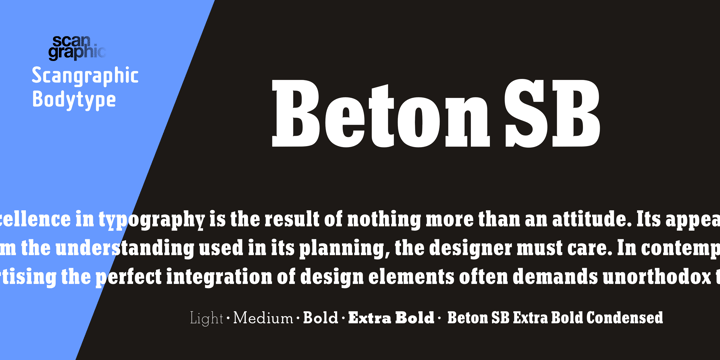 Beton SB Font | Webfont & Desktop | MyFonts