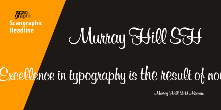 Murray Hill SH Font | Webfont & Desktop | MyFonts