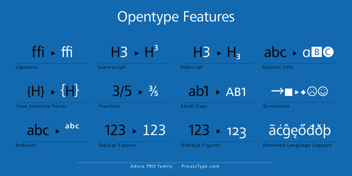 Adora Condensed PRO Font | Webfont & Desktop | MyFonts