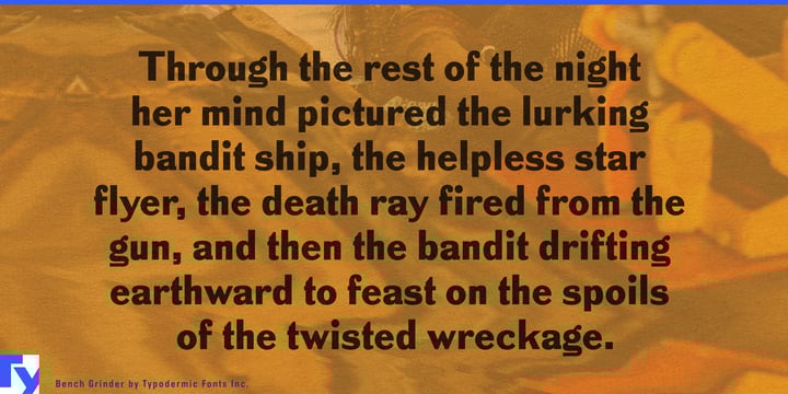 Bench Grinder Font | Webfont & Desktop | MyFonts