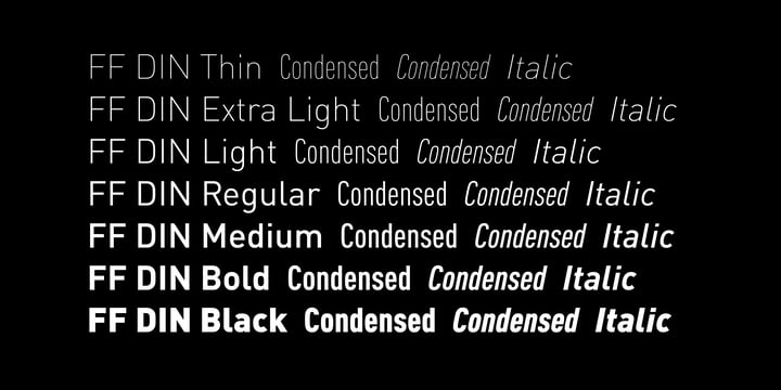 FF DIN Paneuropean Variable Font | Webfont & Desktop | MyFonts