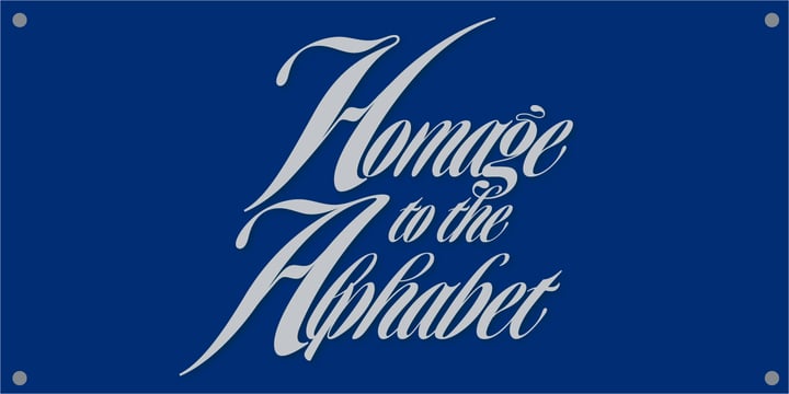Homage Script Font | Webfont & Desktop | MyFonts