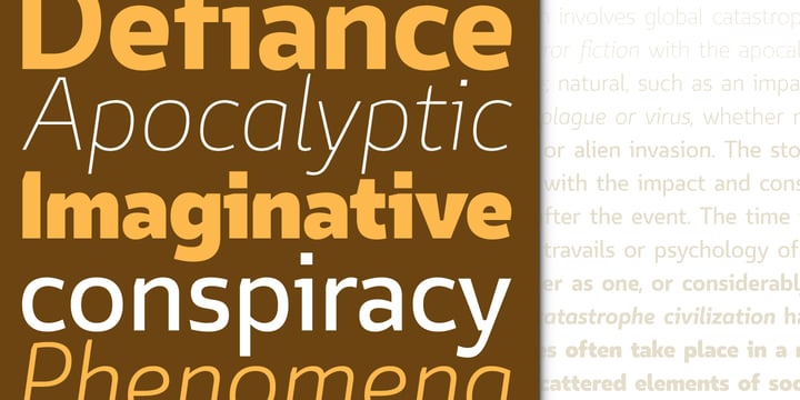 Conflict Font | Webfont & Desktop | MyFonts