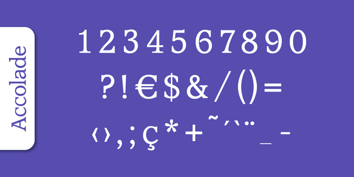 Accolade Serial Font | Webfont & Desktop | MyFonts