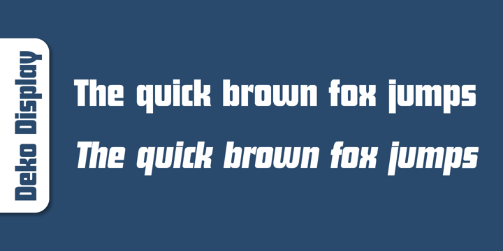 Deko Display Serial Font | Webfont & Desktop | MyFonts