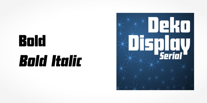 Deko Display Serial Font | Webfont & Desktop | MyFonts