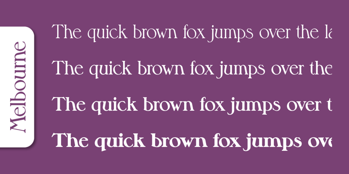 Melbourne Serial Font | Webfont & Desktop | MyFonts