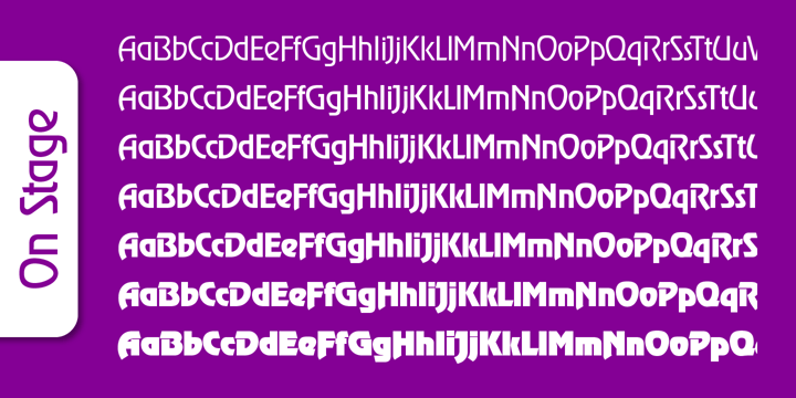 On Stage Serial Font | Webfont & Desktop | MyFonts