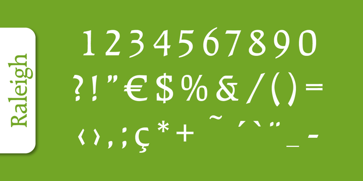 Raleigh Serial Font | Webfont & Desktop | MyFonts