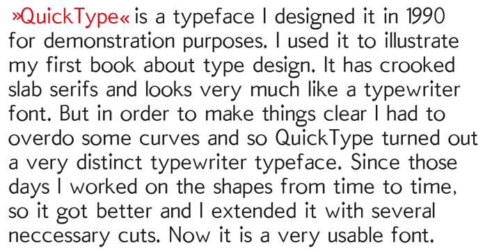 QuickType Font | Webfont & Desktop | MyFonts