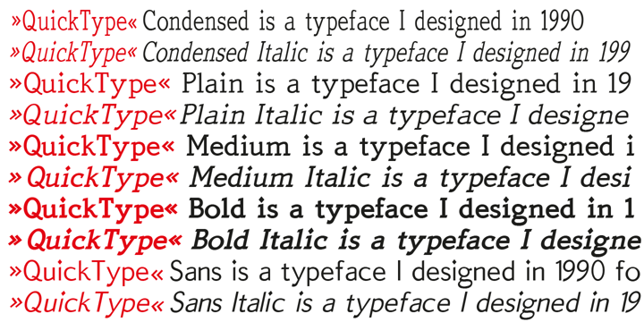 QuickType Font | Webfont & Desktop | MyFonts