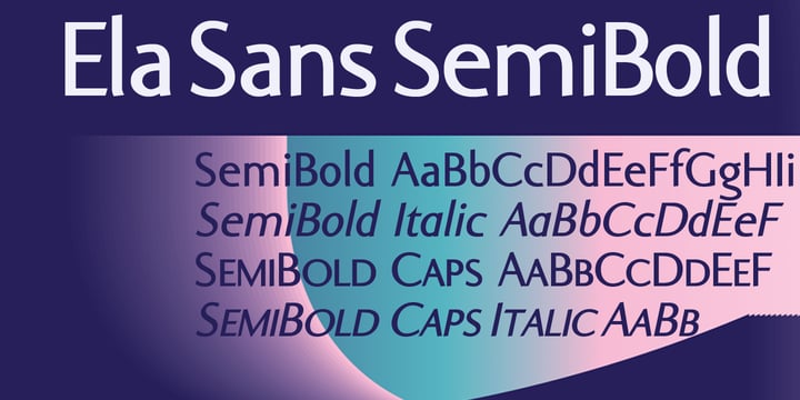 Ela Sans Font | Webfont & Desktop | MyFonts