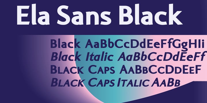 Ela Sans Font | Webfont & Desktop | MyFonts