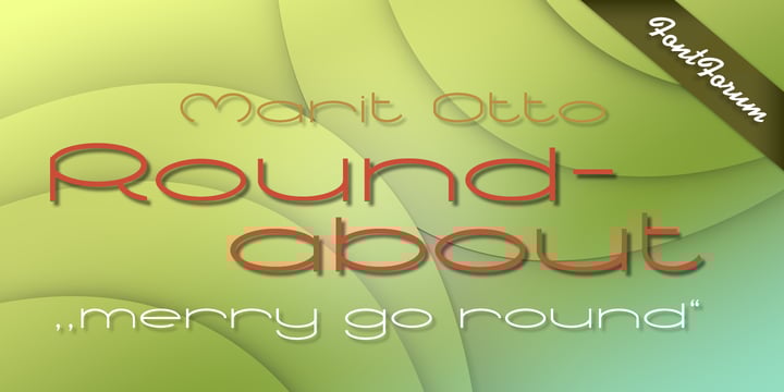 Roundabout Font | Webfont & Desktop | MyFonts
