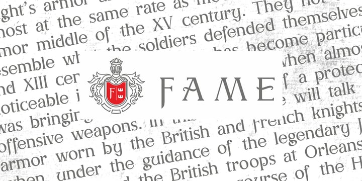 AM Fame Font | Webfont & Desktop | MyFonts