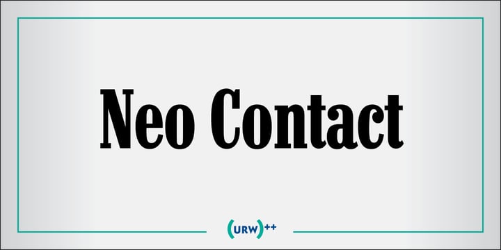 Neo Contact Font | Webfont & Desktop | MyFonts