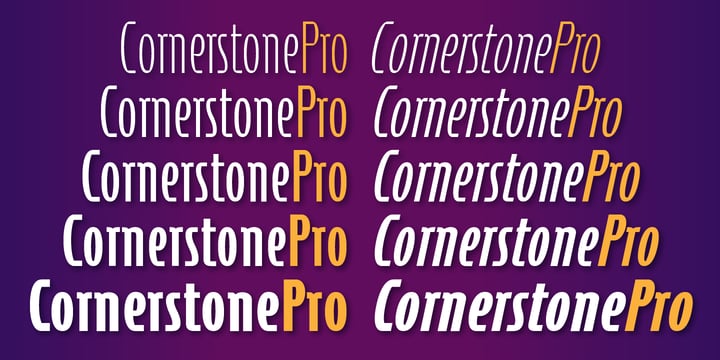 Cornerstone Pro Font | Webfont & Desktop | MyFonts