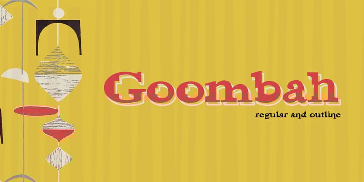 Goombah Font | Webfont & Desktop | MyFonts
