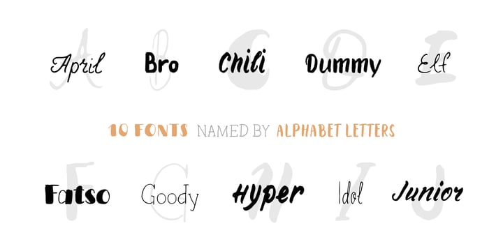 Rabbits Font | Webfont & Desktop | MyFonts