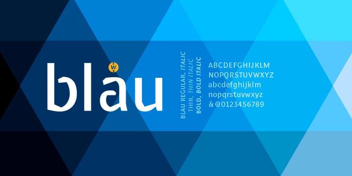 Blau Font | Webfont & Desktop | MyFonts