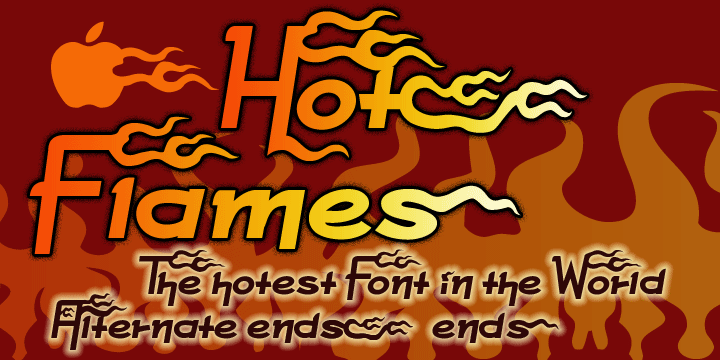 Hot Flames Font | Webfont & Desktop | MyFonts
