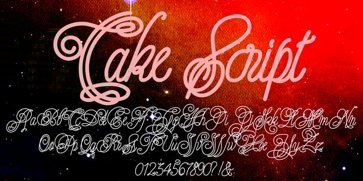 Cake Script Font | Webfont & Desktop | MyFonts