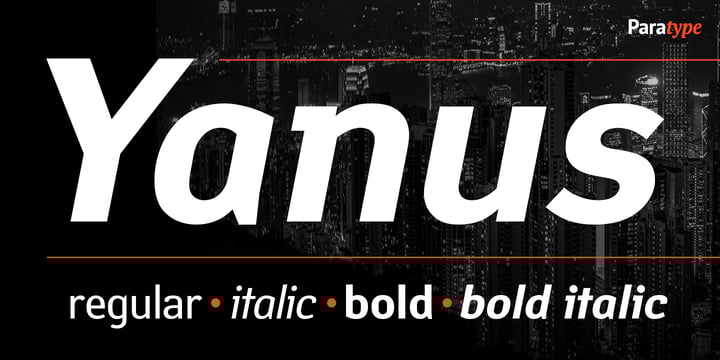 Yanus Font | Webfont & Desktop | MyFonts
