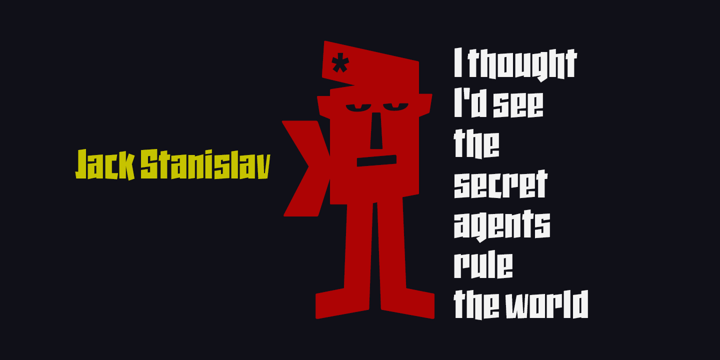 Jack Stanislav Font | Webfont & Desktop | MyFonts