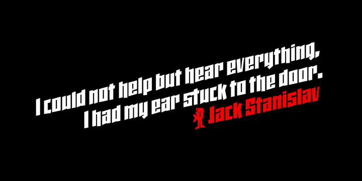 Jack Stanislav Font | Webfont & Desktop | MyFonts