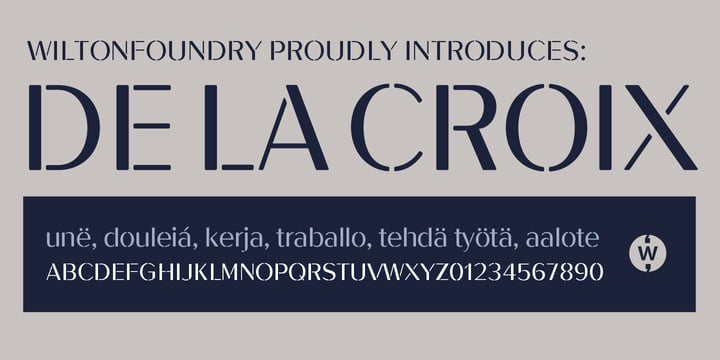 De La Croix Font | Webfont & Desktop | MyFonts