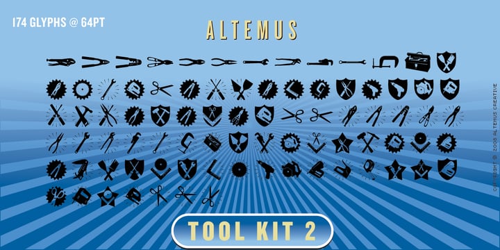 Altemus Toolkit Font | Webfont & Desktop | MyFonts