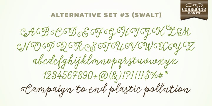 Tierra Script Font | Webfont & Desktop | MyFonts