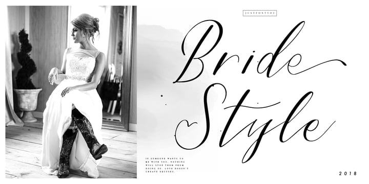 Bride Style Font | Webfont & Desktop | MyFonts