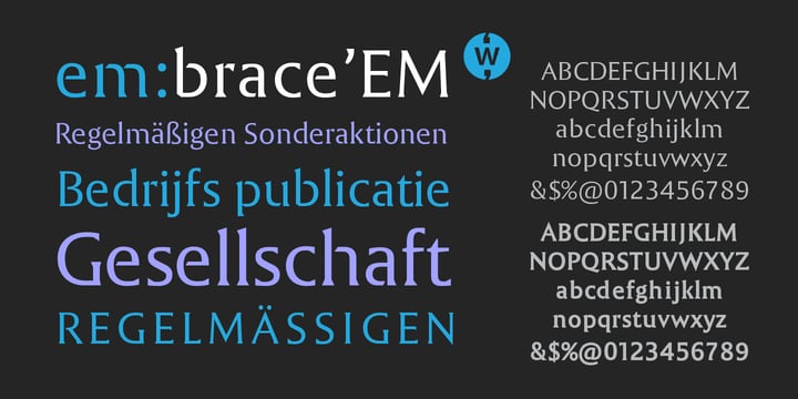 EM Font | Webfont & Desktop | MyFonts
