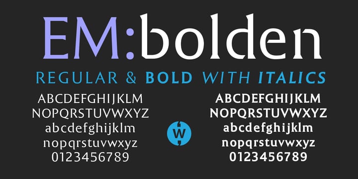 EM Font | Webfont & Desktop | MyFonts