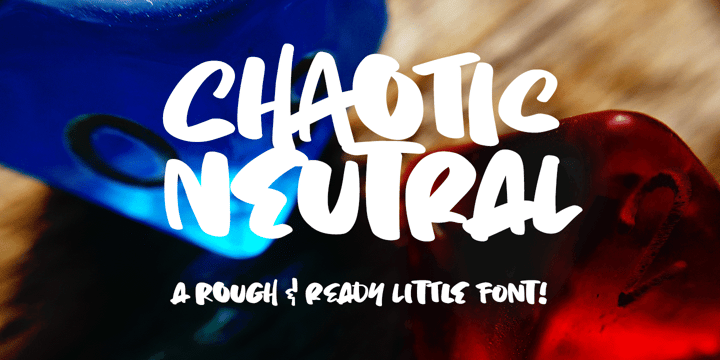 Chaotic Neutral Font | Webfont & Desktop | MyFonts