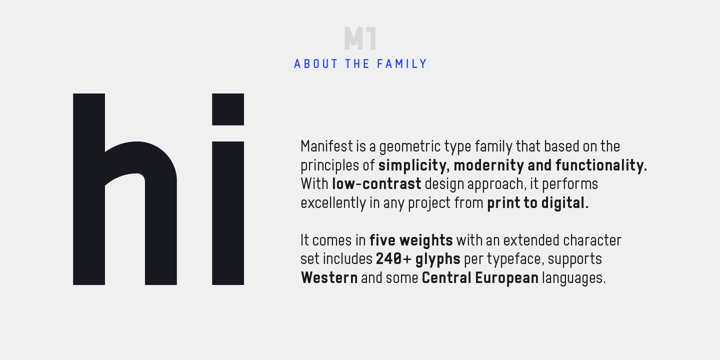 Manifest Font | Webfont & Desktop | MyFonts