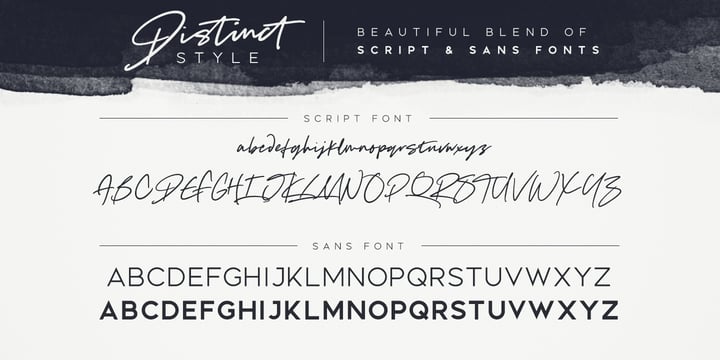 Distinct Style Font | Webfont & Desktop | MyFonts