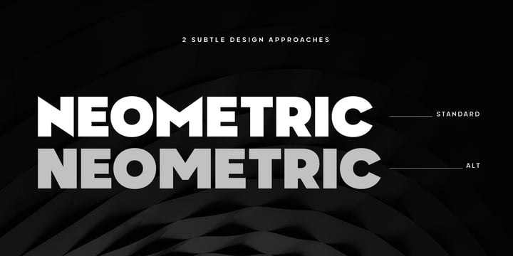 Neometric Font | Webfont & Desktop | MyFonts